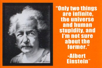 albert einstein quote (in Clipart)