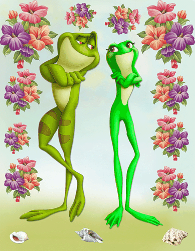 Frogs. (in Animated GIFs)