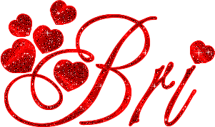 Bri-Red Name (in Glitter Text)