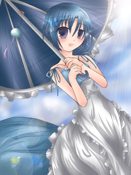 girl umbrella (in Clipart)